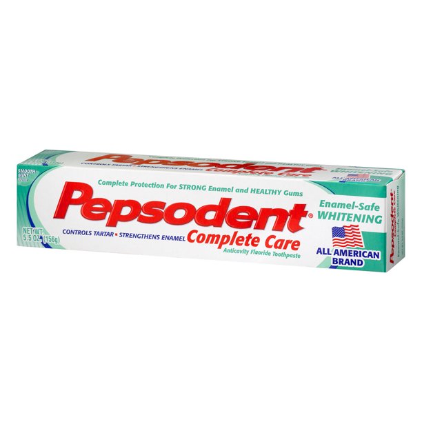 Pepsodent Toothpaste Complete Care Whitening Toothpaste , 5.5 oz ...