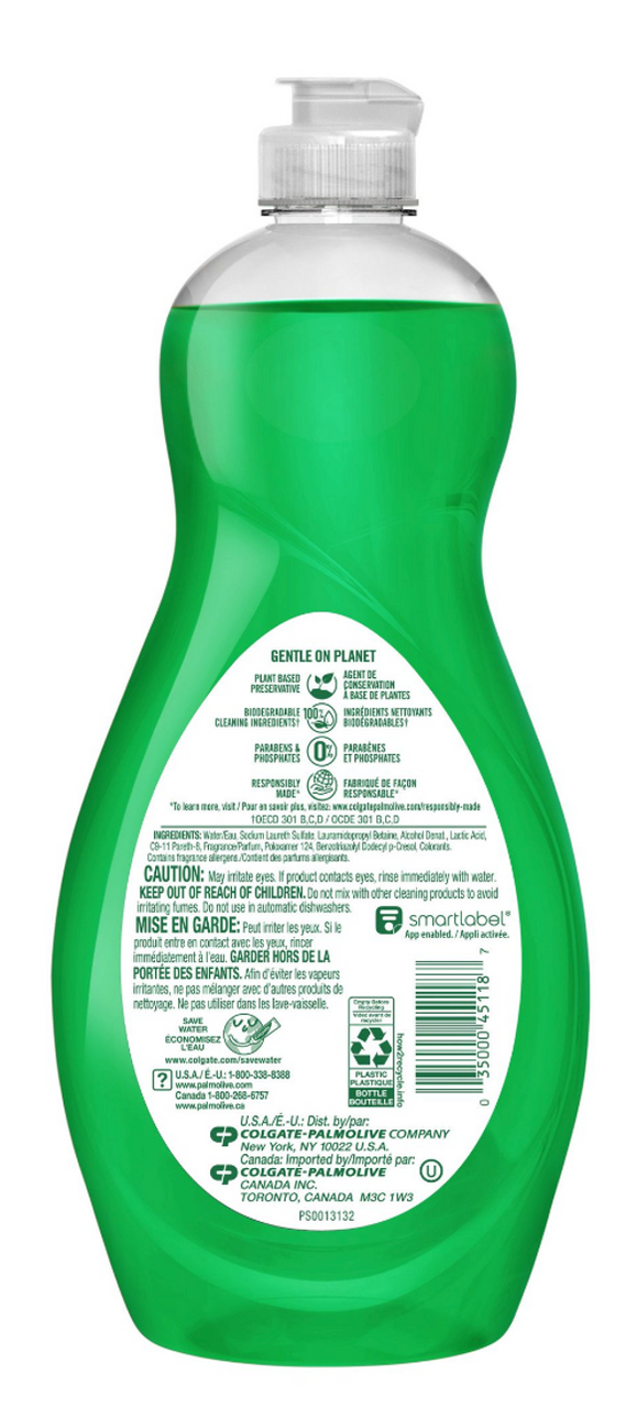Palmolive Ultra Strength Liquid Dish Soap, Original Scent , 20 oz ...