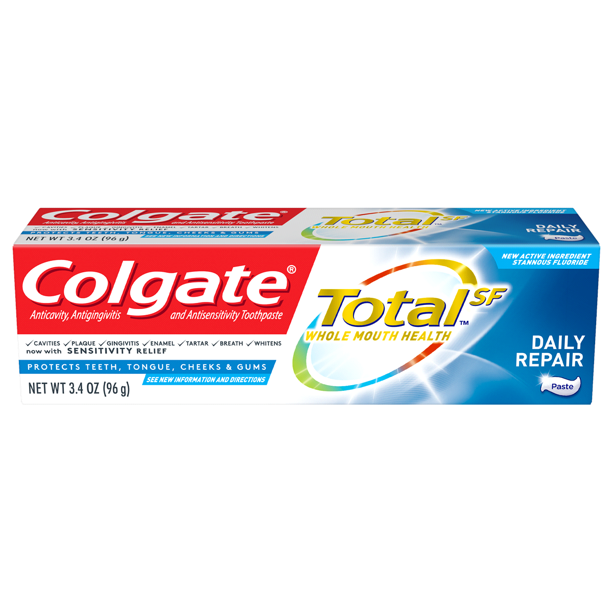 Colgate Total Daily Repair Toothpaste, 3.4 oz — Goisco.com