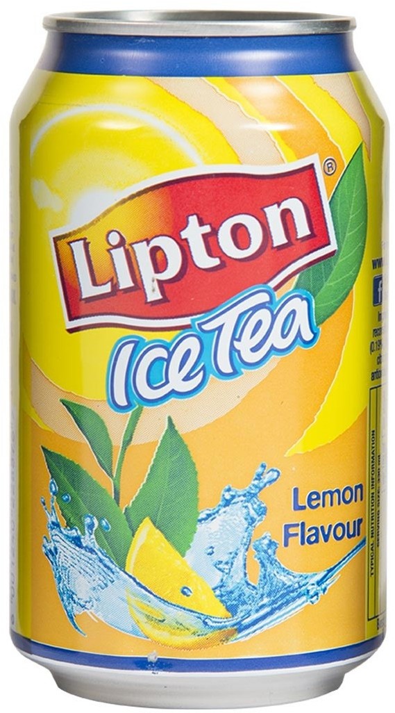 Lipton Ice Tea Lemon Can, 330 ml — Goisco.com