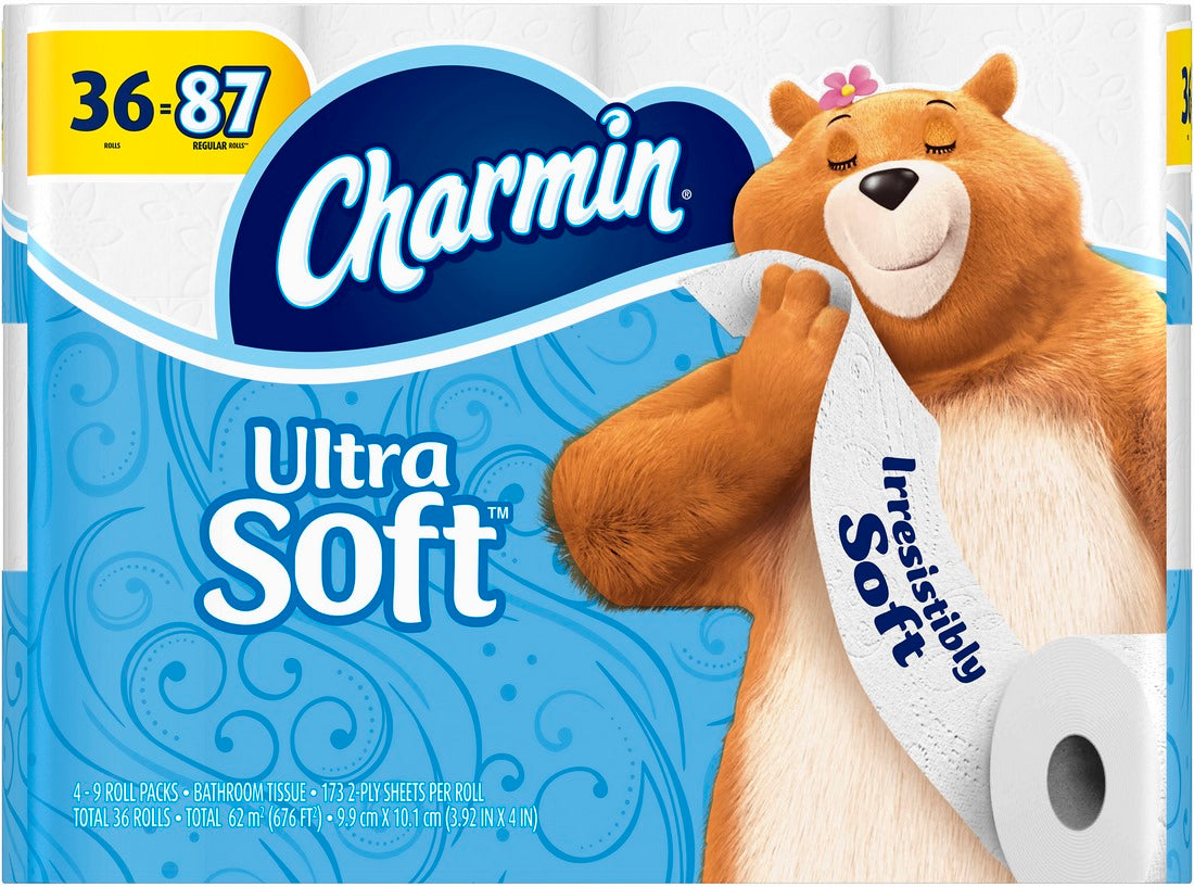 Charmin Ultra Soft 2-Ply Toilet Paper, 36 ct — Goisco.com