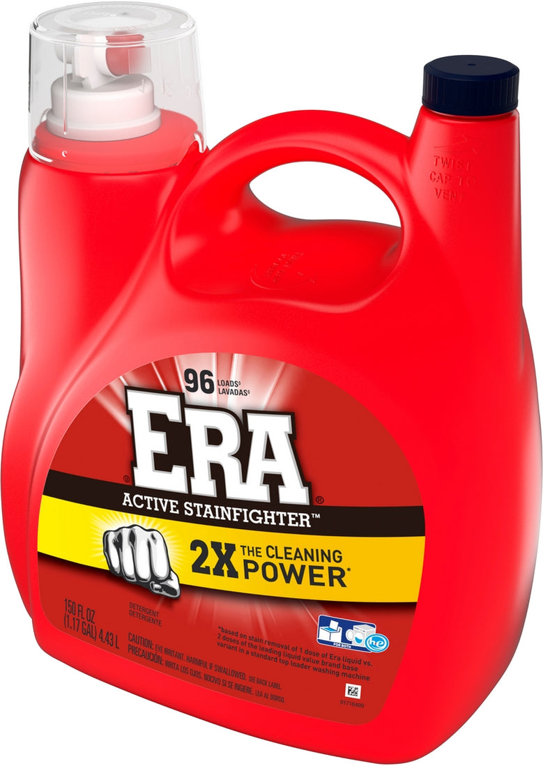 Era Active Stainfighter Liquid Laundry Detergent, 150 oz — Goisco.com