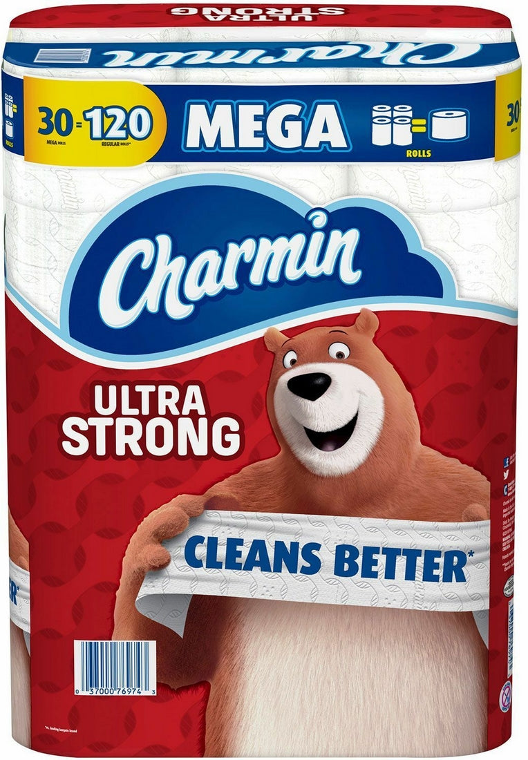 Charmin Ultra Strong Toilet Paper 286 Ply , 30 ct — Goisco.com
