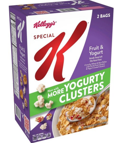 Kellogg's Special K Fruit & Yogurt, More Yogurty Clusters , 37 oz ...