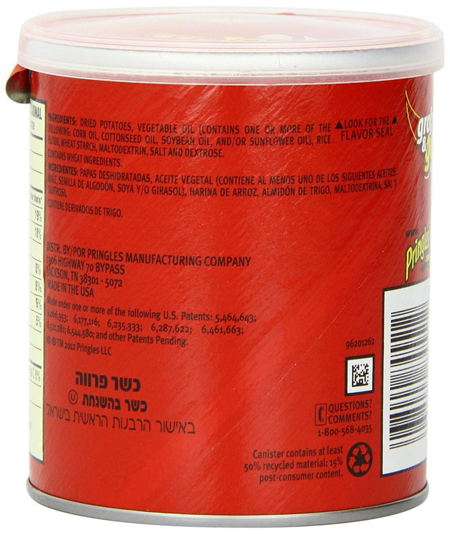 Pringles Original Small Stacks, Value Pack, 12 x 37 gr — Goisco.com