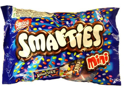 Nestle Smarties Mini Chocolate Bars, 201 gr — Goisco.com
