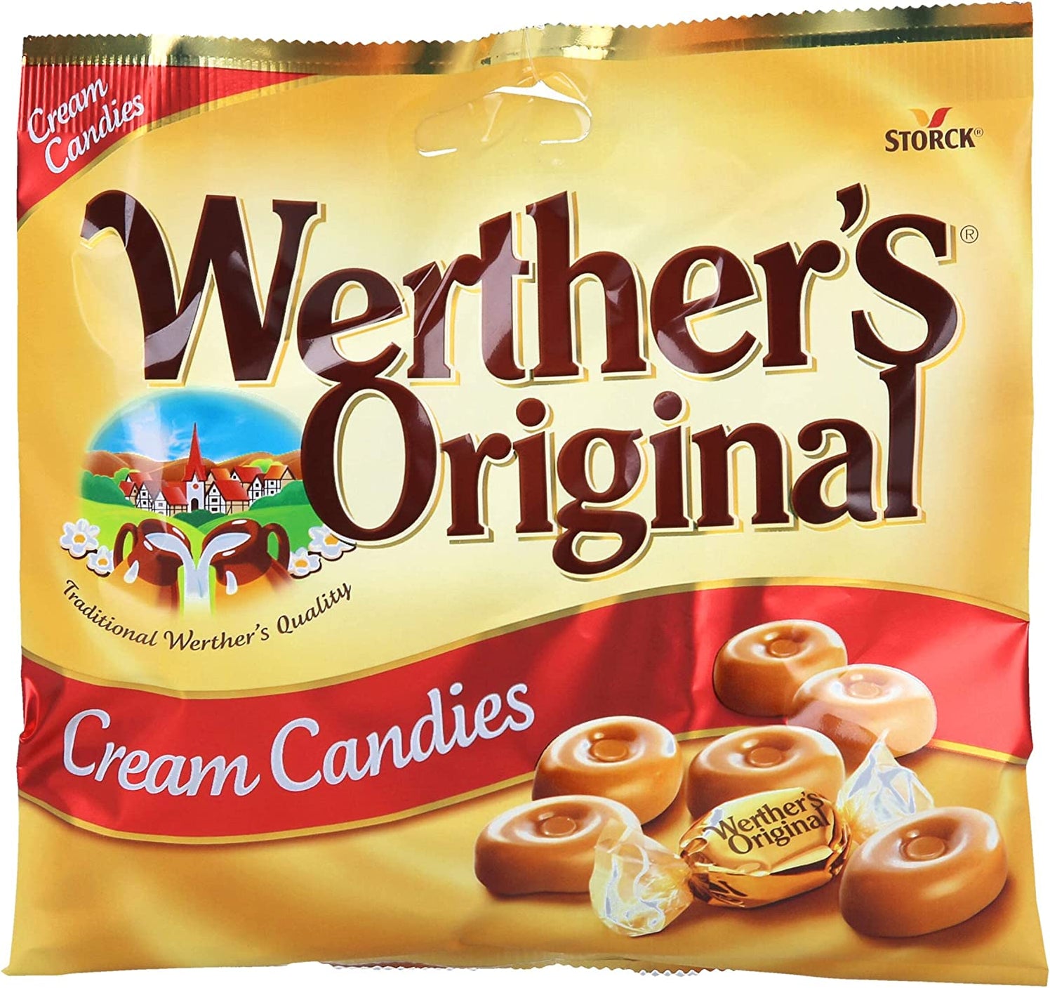 Wether's Original Butter Candies In Bag , 135 gr — Goisco.com