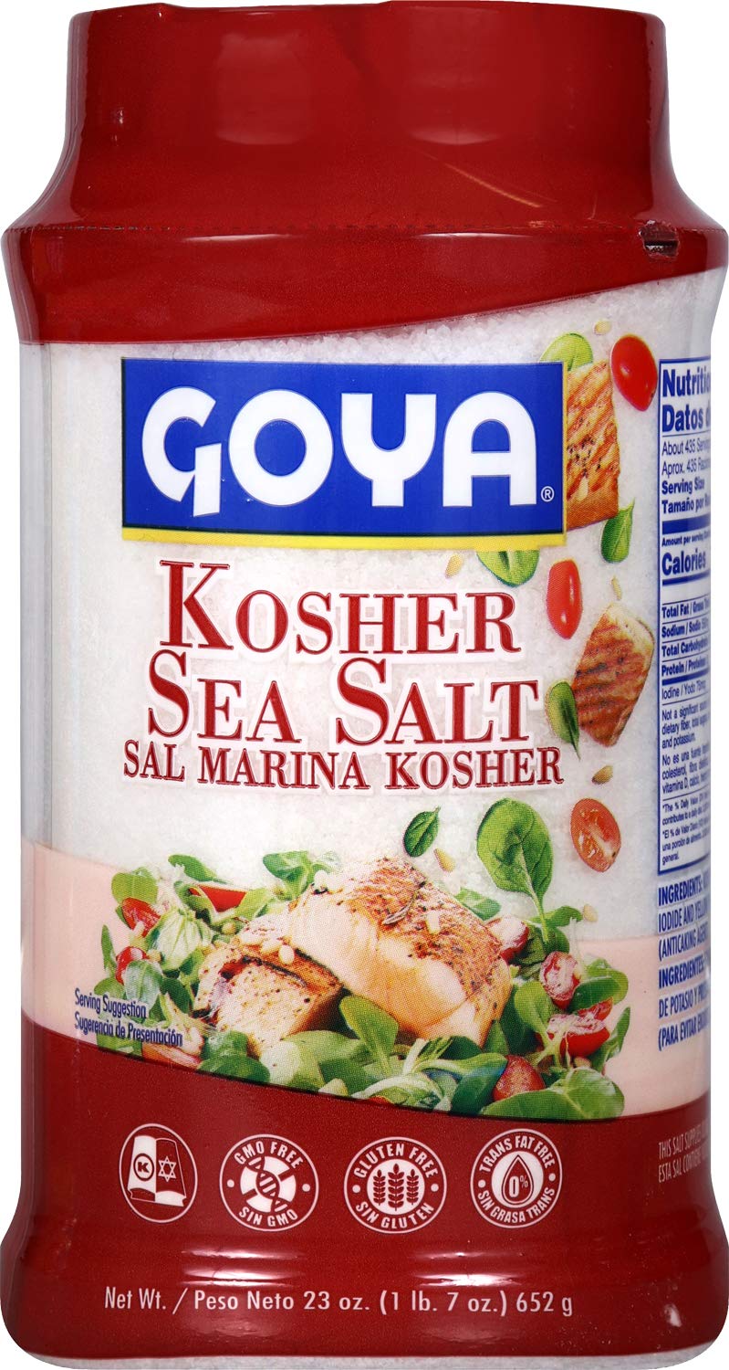 Goya Kosher Sea Salt , 23 oz — Goisco.com