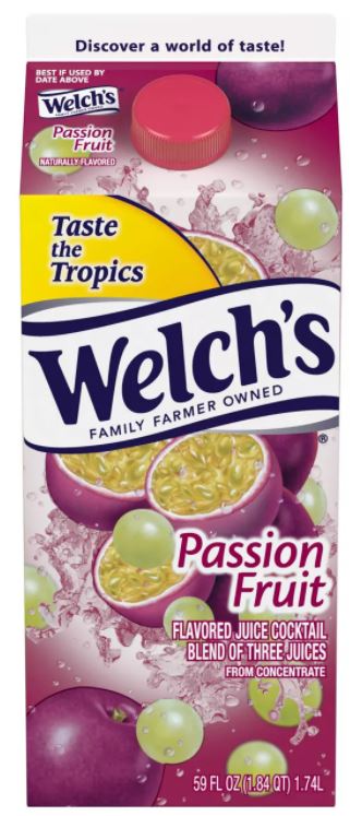 Welch's Passion Fruit Juice Cocktail, 59 oz — Goisco.com