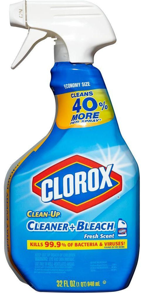 Clorox Clean-Up Cleaner + Bleach, Fresh Scent, 32 oz — Goisco.com