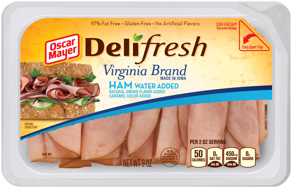 Oscar Mayer Deli Fresh Virginia Ham, 9 oz — Goisco.com