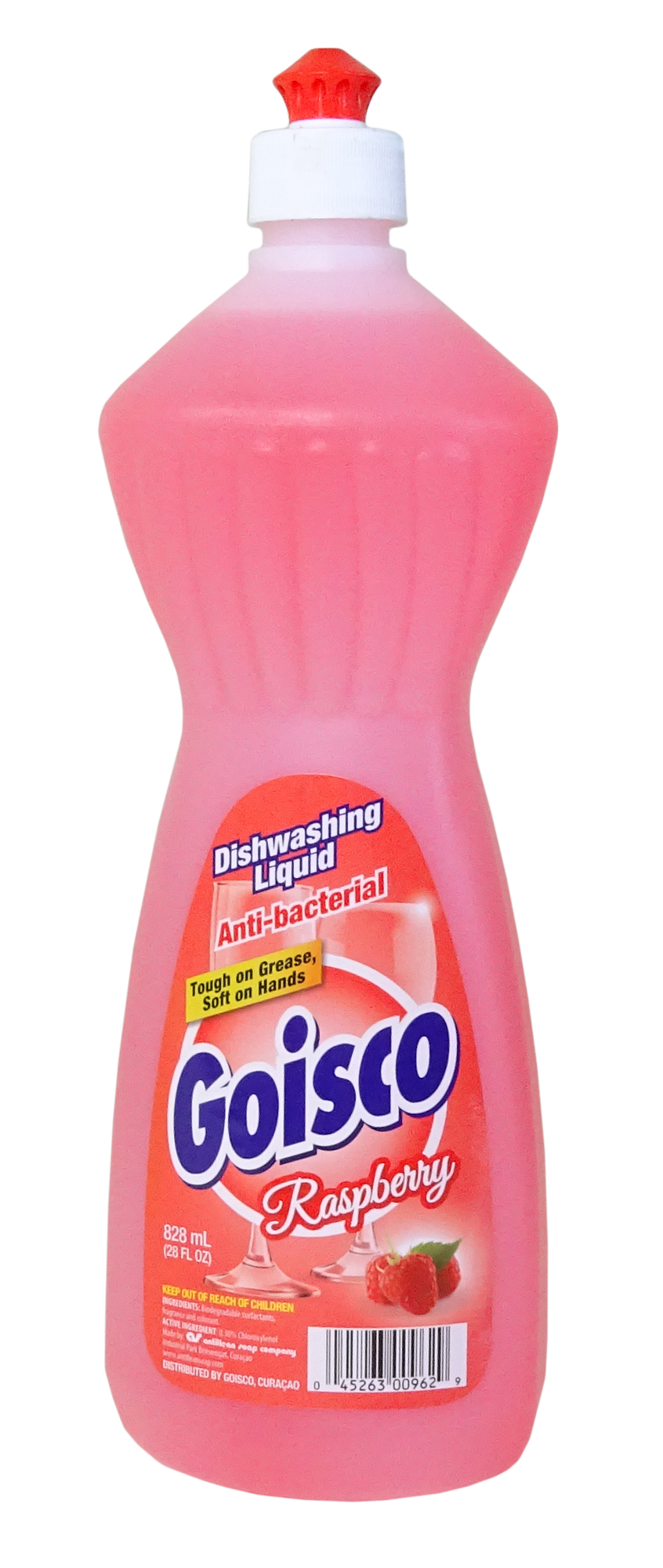 Goisco Dishwashing Liquid, Raspberry, 28 oz — Goisco.com