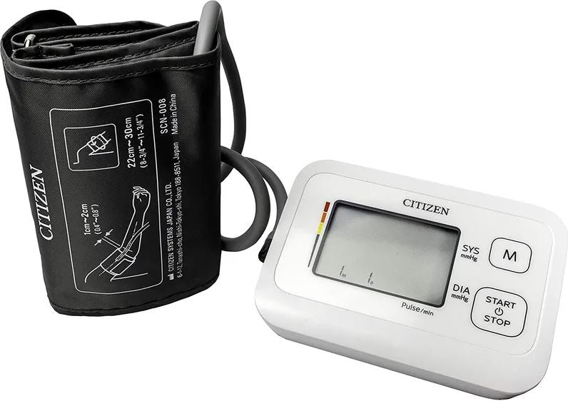 Citizen Digital Blood Pressure Monitor, Model CHU304, 1 pc — Goisco.com