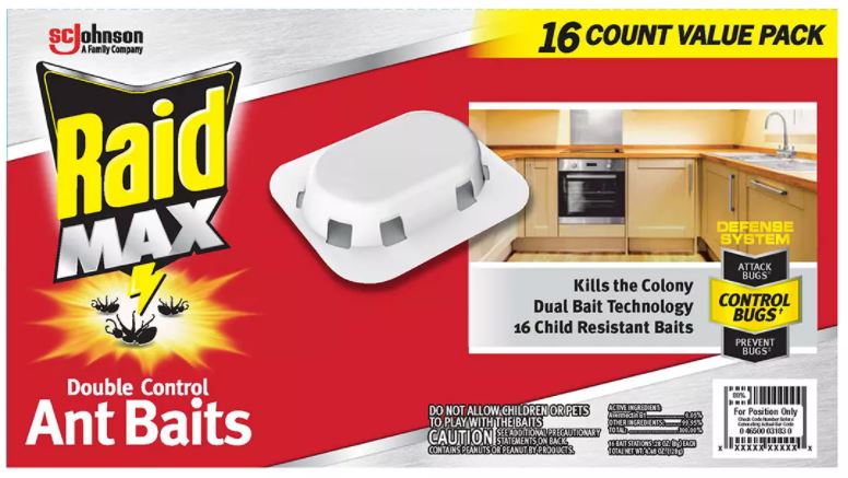 Raid Max Double Control Ant Baits , 16 ct — Goisco.com