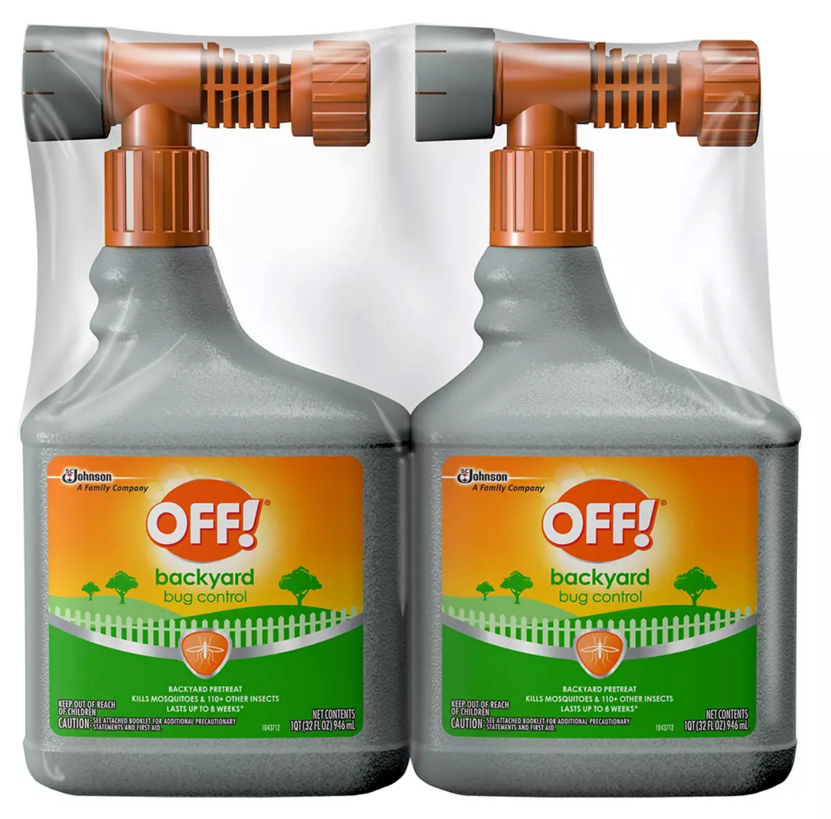OFF! Backyard Bug Control I Concentrate, 2-Pack, 2 x 32 oz — Goisco.com