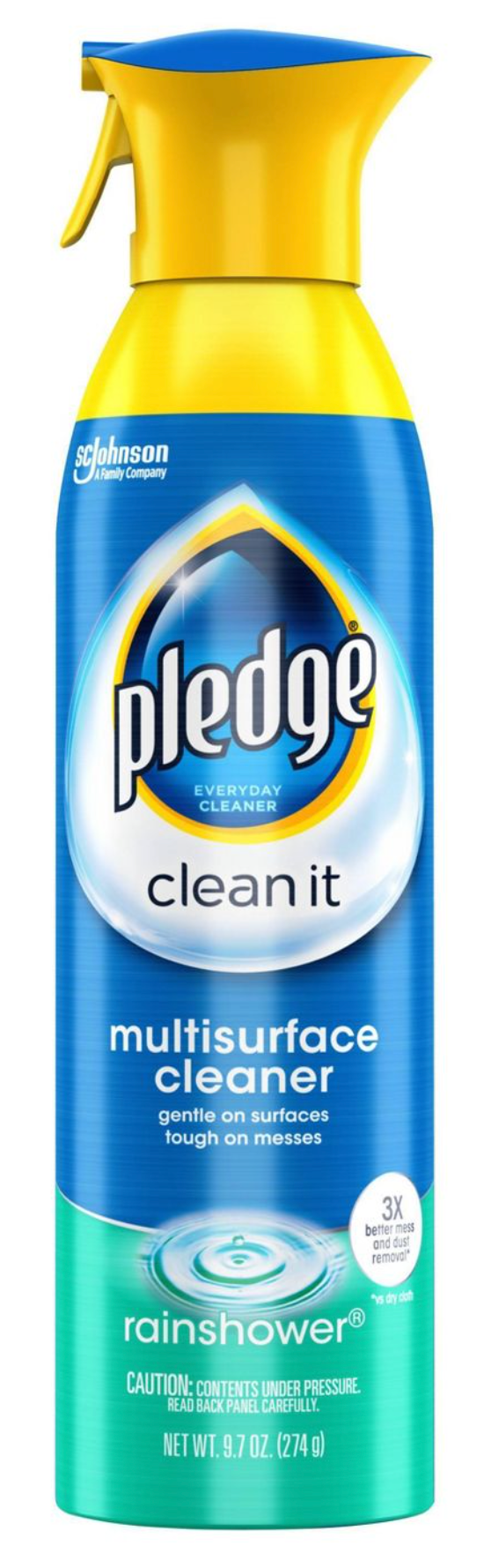 Pledge Clean It Multisurface Cleaner, Rainshower Scent, 9.7 oz — Goisco.com