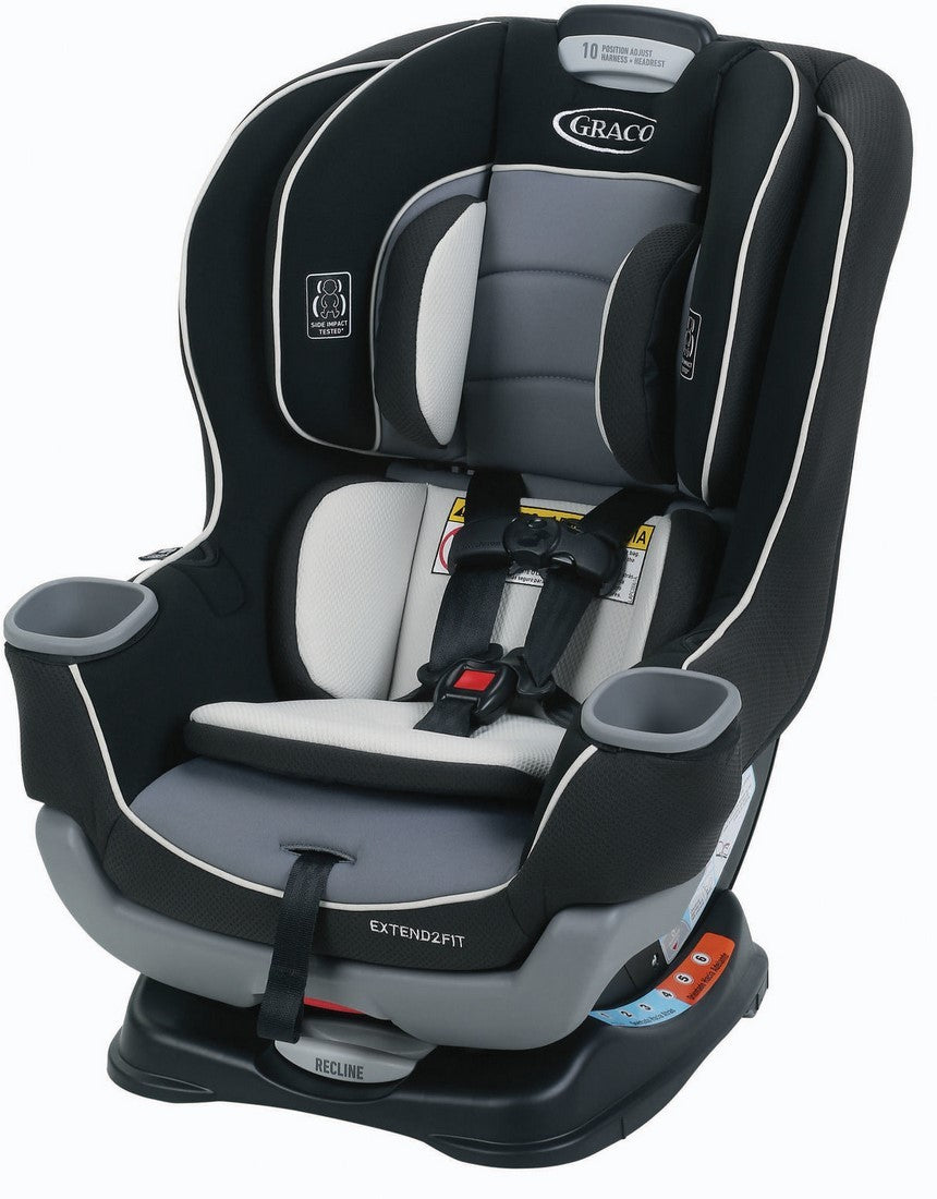 Graco Extend2Fit 3-in-1 Convertible Car Seat, Model #1964704 — Goisco.com