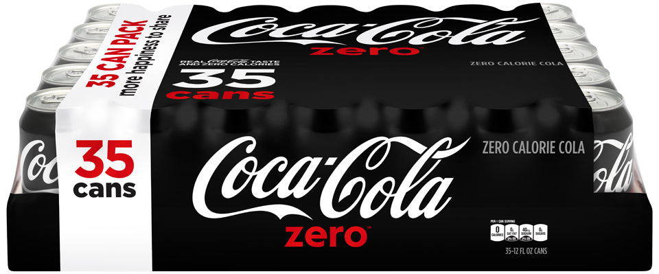 Coca-Cola Zero, 35 x 12 oz — Goisco.com