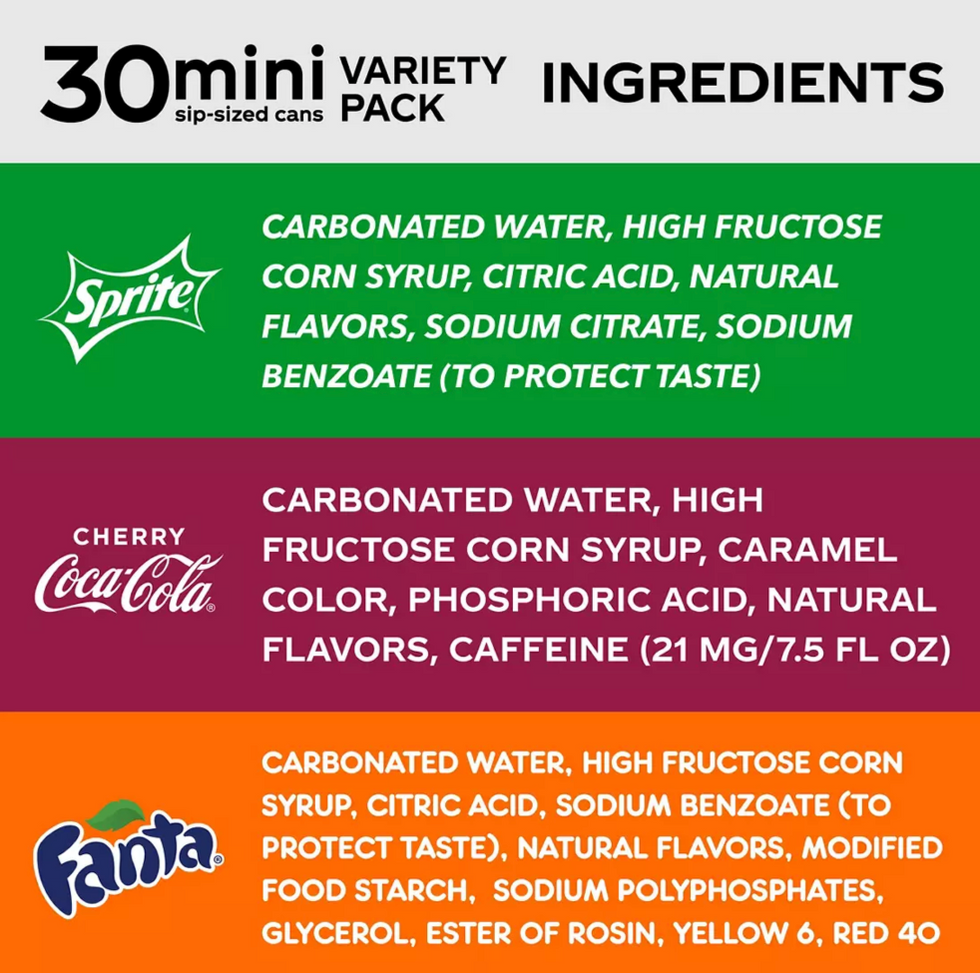 Coca-Cola Mini Cans, Variety Pack , 30 x 7.5 oz — Goisco.com