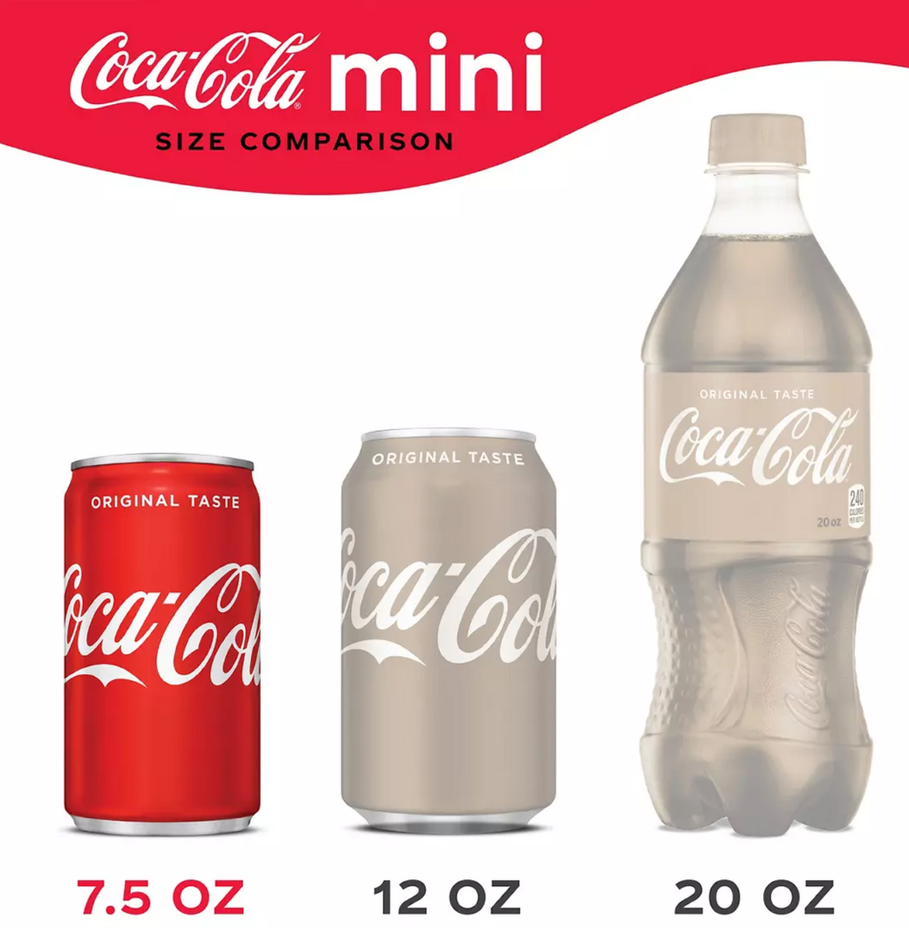 Coca-Cola Mini Cans, 30-Pack , 30 x 7.5 oz — Goisco.com