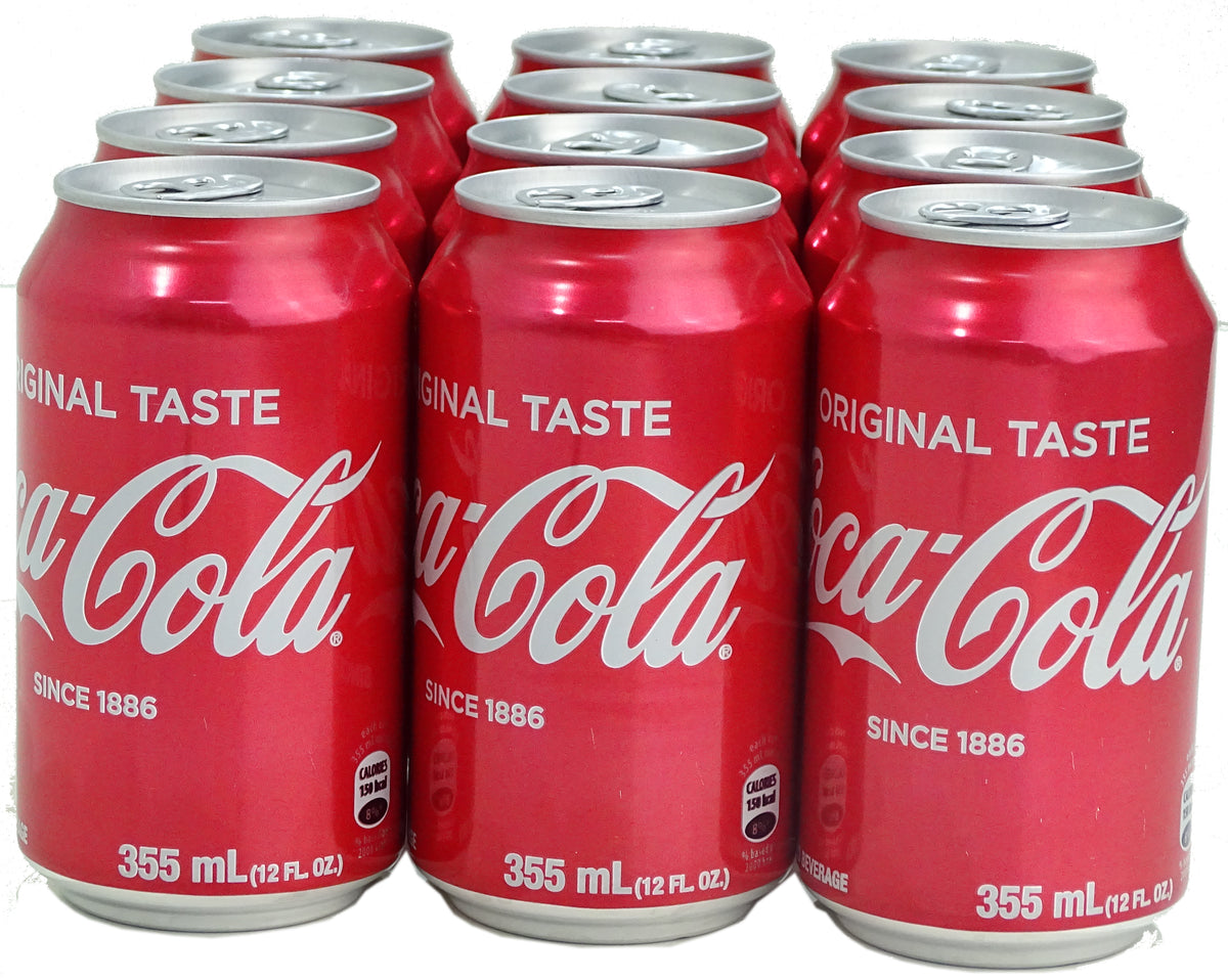 Coca-Cola Cans, 12-Pack, 12 x 12 oz — Goisco.com