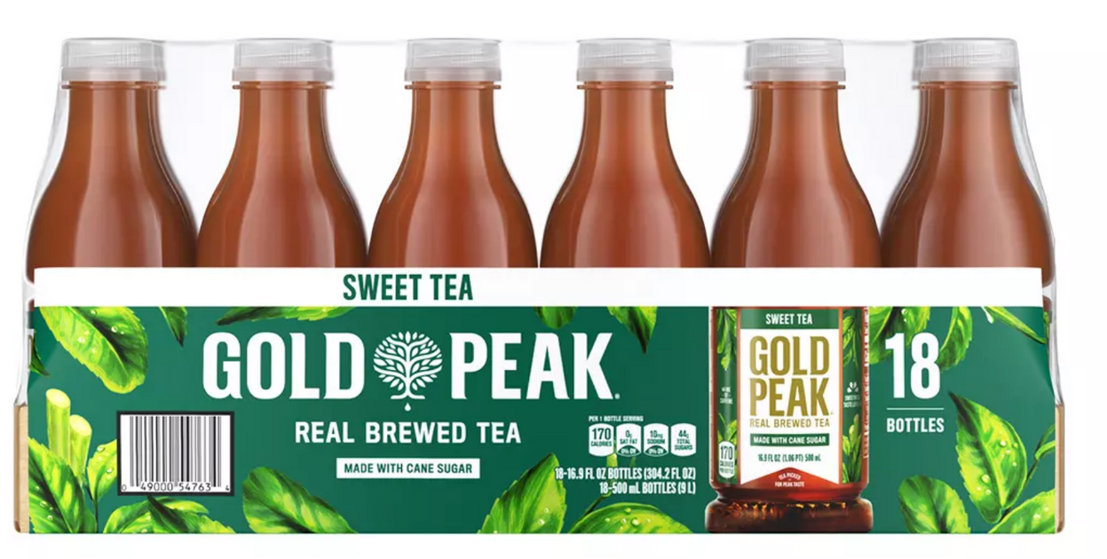 Gold Peak Sweet Black Tea, 18-Pack , 18 x 16.9 oz — Goisco.com