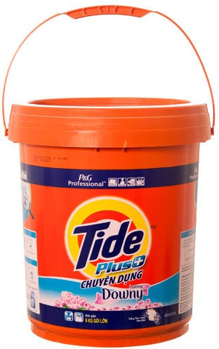 Tide Plus Powder Detergent with Downy Value Bucket, 9 kg — Goisco.com