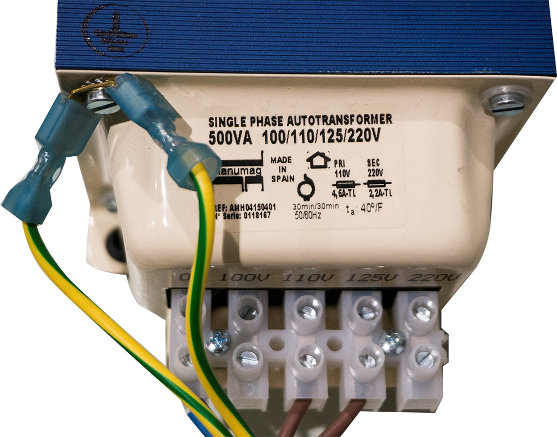Manumag Transformer 500 VA , 100/110/125/220 V — Goisco.com