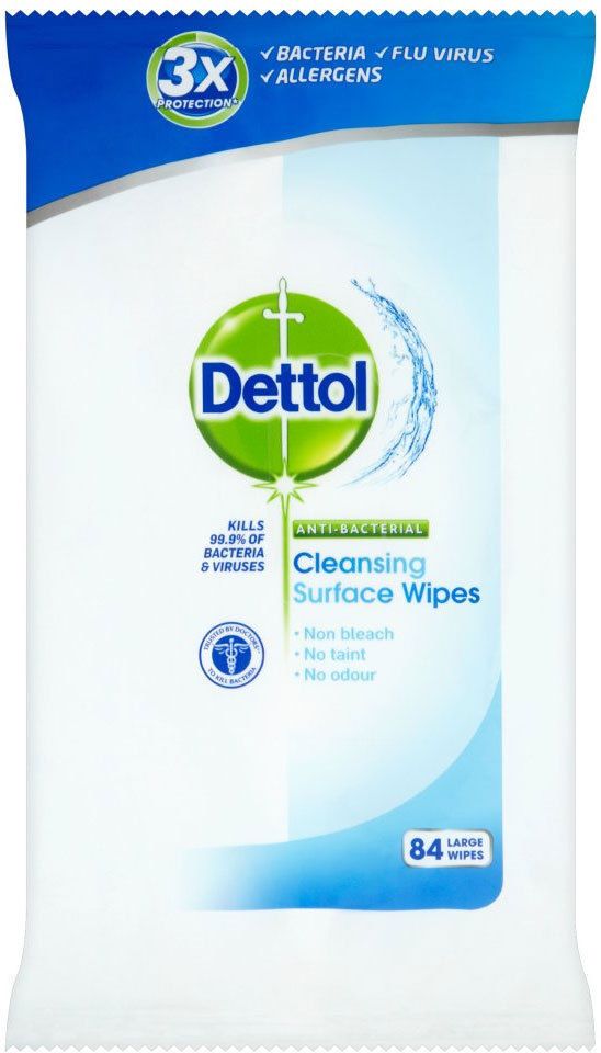 Dettol Cleansing Surface Wipes, 84 ct — Goisco.com