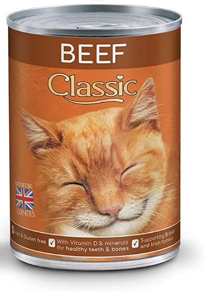 Butcher's Classic Wet Cat Food With Beef , 400 gr — Goisco.com