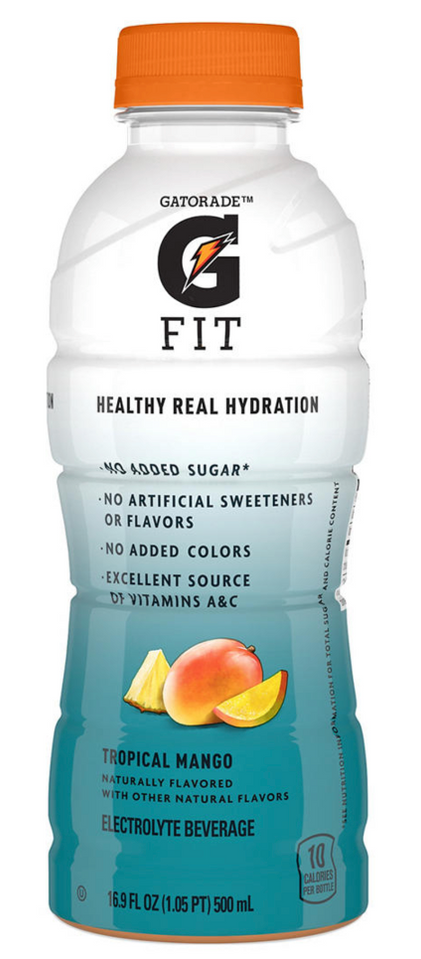 Gatorade Fit Electrolyte Beverage, 4-Flavor, Variety Pack , 15 x 16.9 ...