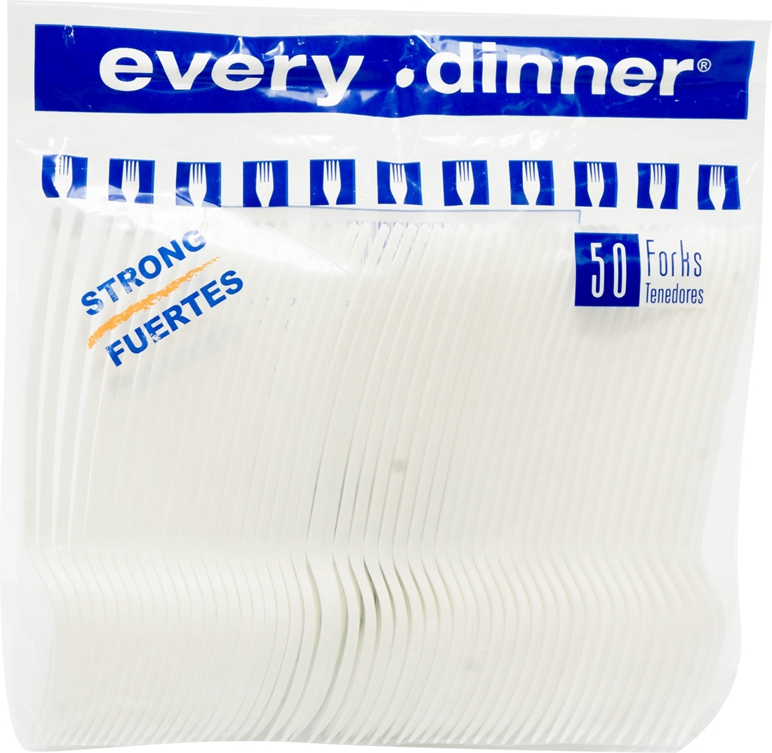 Every Dinner Strong Forks, 50 ct — Goisco.com