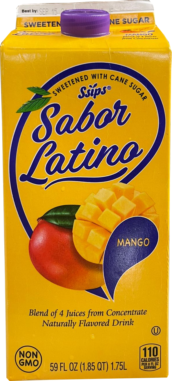 Ssips Sabor Latino Mango Flavored Drink , 59 oz — Goisco.com