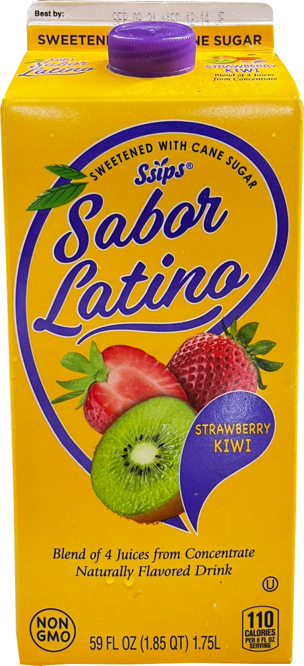 Ssips Sabor Latino Strawberry Kiwi Flavored Drink , 59 oz — Goisco.com