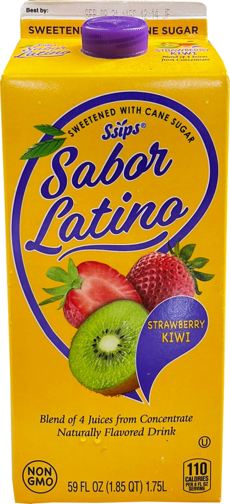 Ssips Sabor Latino Strawberry Kiwi Flavored Drink , 59 oz — Goisco.com