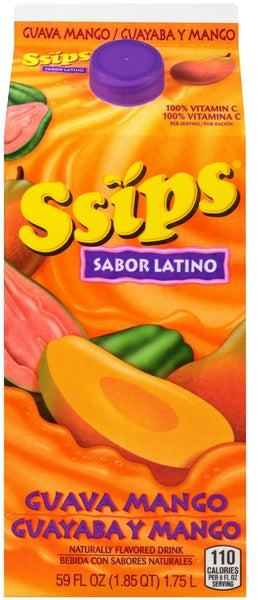 Ssips Guava Mango Drink, 59 oz — Goisco.com