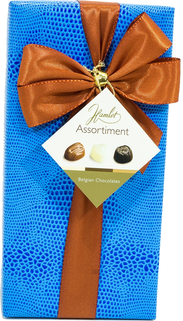 Hamlet Assorted Belgian Chocolates in Gift Box, Blue, 250 gr — Goisco.com