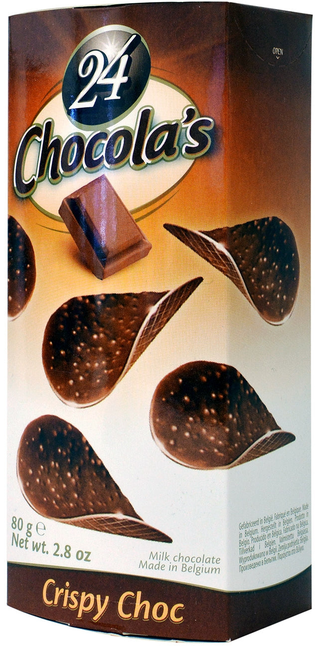 Hamlet Chocola's Milk Chocolate Waffles, 80 g — Goisco.com
