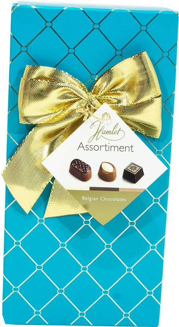 Hamlet Assorted Belgian Chocolates Gift Box, Blue, 125 gr — Goisco.com