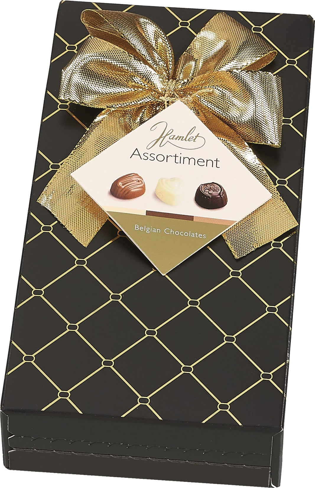 Hamlet Belgian Chocoales Assortment, Black & Gold, 125 g — Goisco.com