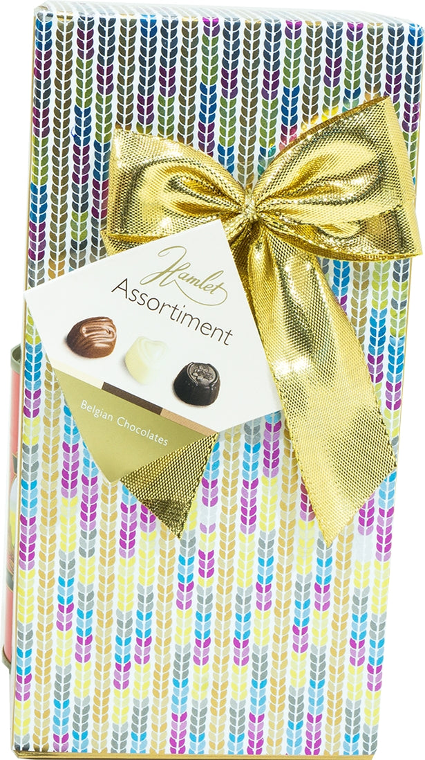 Hamlet Assorted Belgian Chocolates Colorful Gift Box, 125 gr — Goisco.com