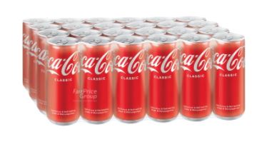 Coca-Cola Cans, 24-Pack , 24 x 250 ml — Goisco.com