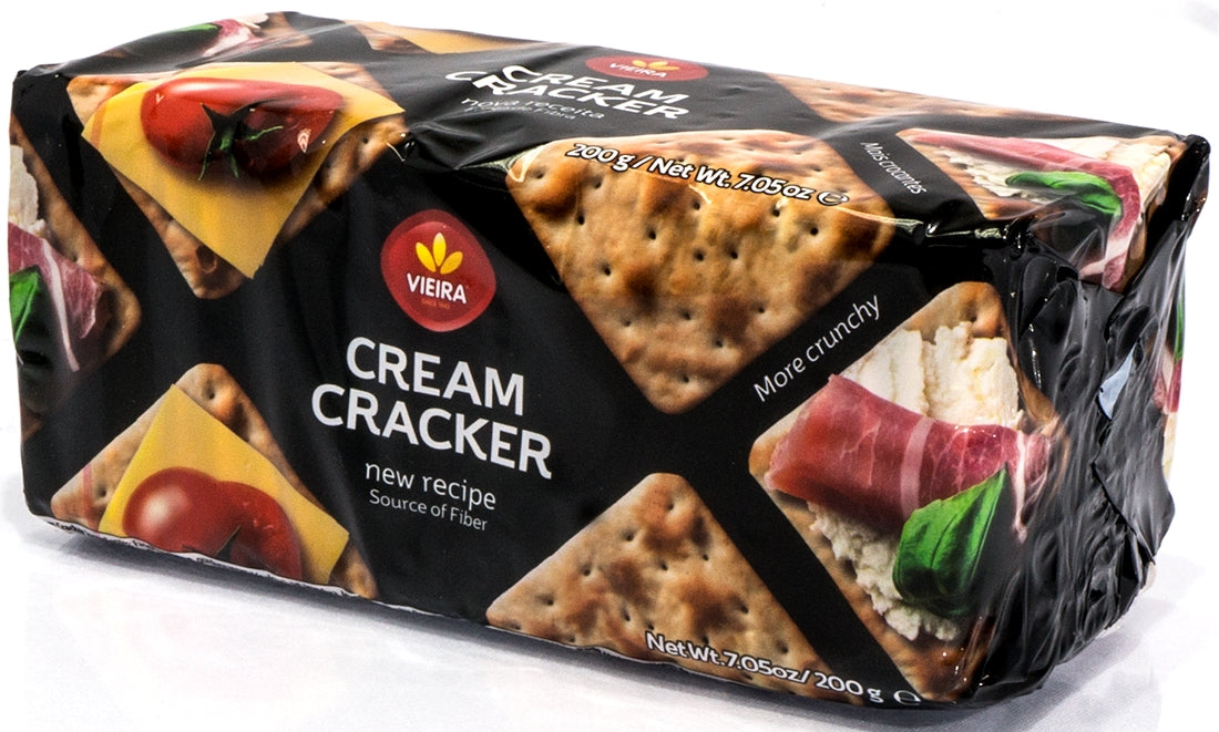 Vieira Cream Crackers, 200 g — Goisco.com