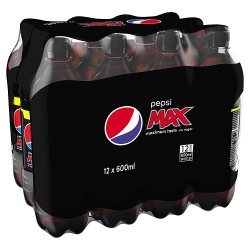Pepsi 12-Pack Bottles, Max, 12 x 500 ml — Goisco.com