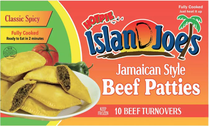 Island Joe's Jamaican Style Beef Patties, 10 ct — Goisco.com