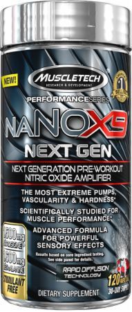 Muscletech Nanox9 Next Generation Pre-Workout Nitric oxide Amplifier C ...