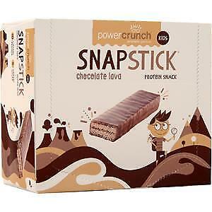 Power Crunch Kids Snap Stick Protein Snack Bars, Chocolate Lava, 12 ct ...