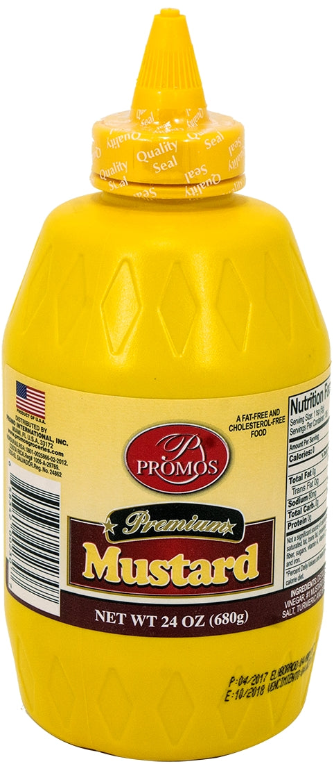 Promos Premium Mustard, 24 oz — Goisco.com