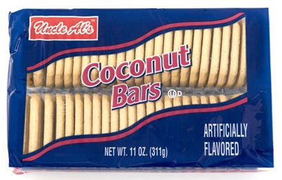Uncle Al's Coconut Bars, 11 oz — Goisco.com