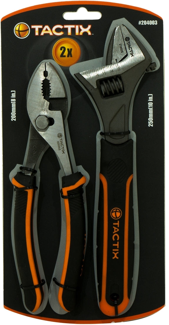 Tactix Pliers and Wrench Set, 2 pcs — Goisco.com